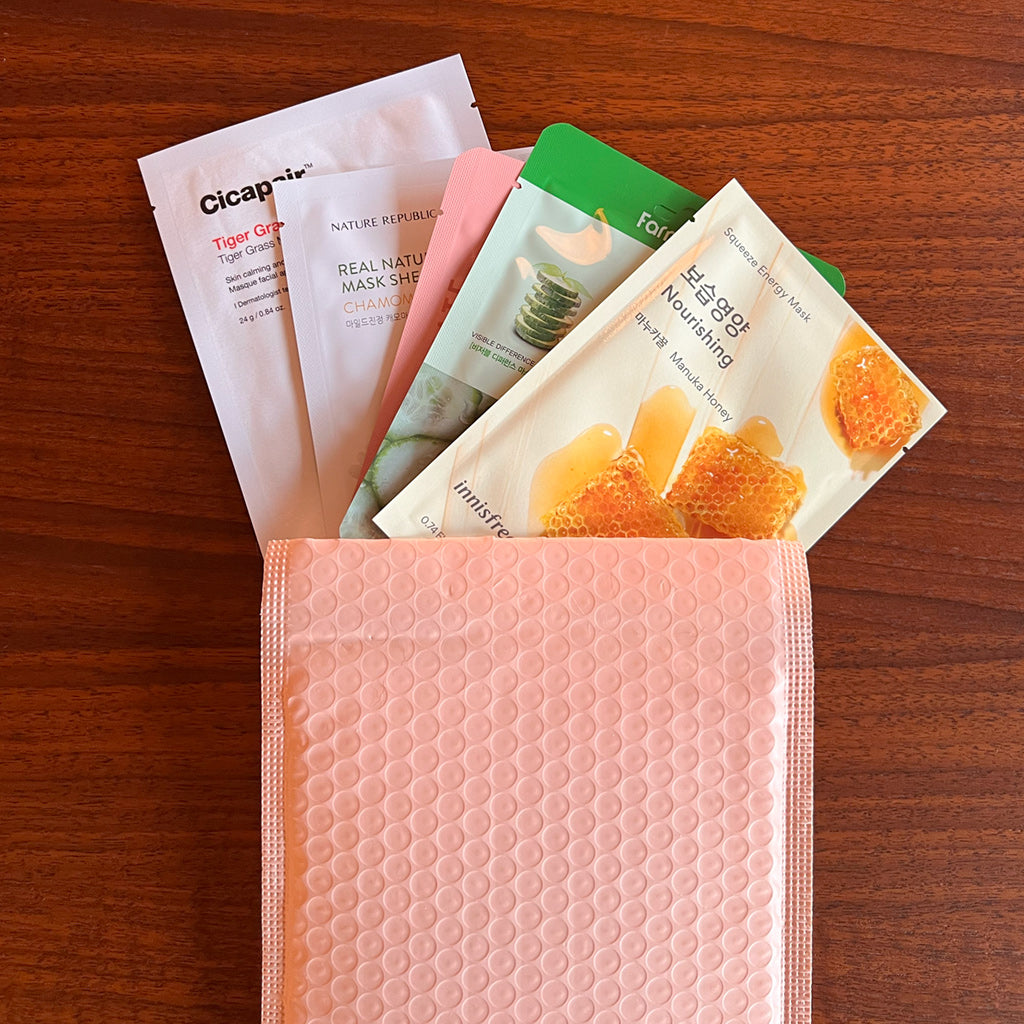 Korean Sheet Mask Subscription Box · Korean Beauty Box – Sonagi